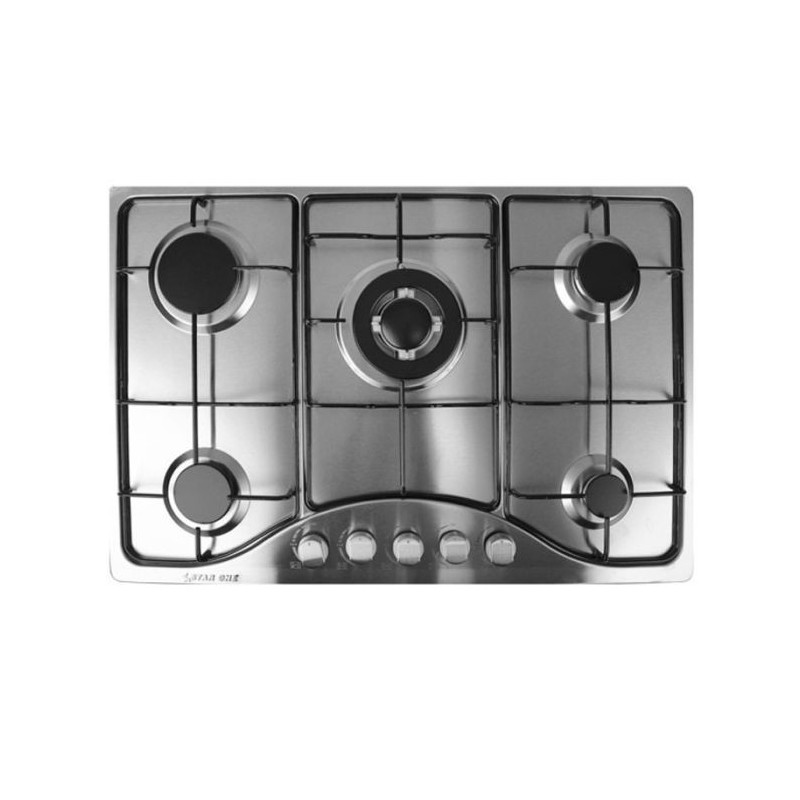 Plaque de cuisson Starone ST-G804 5 Feux Inox Métal - chaktech